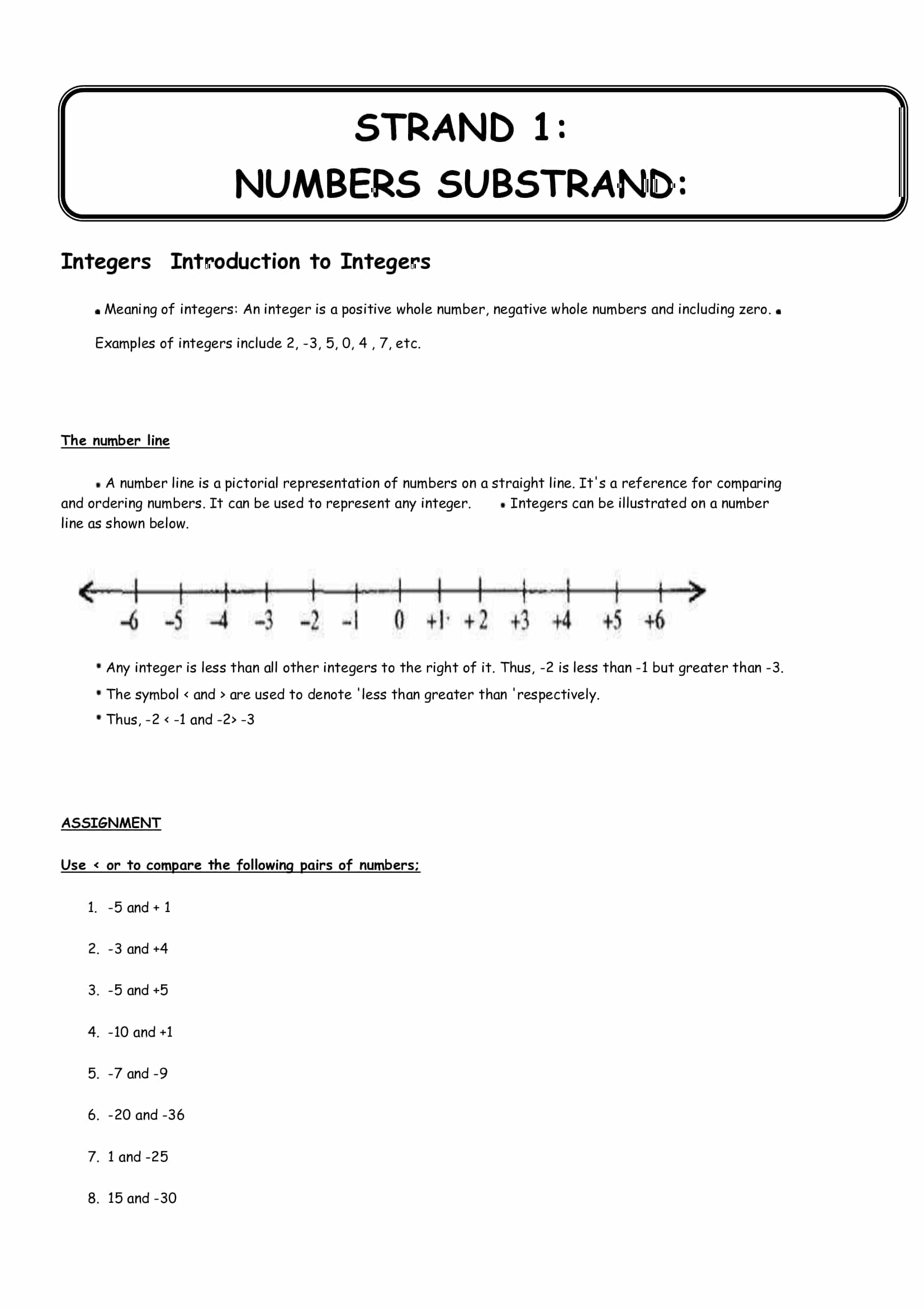 Grade 9 Rationalized Mathematics Notes on Numbers -Strand 1 - Elimplex