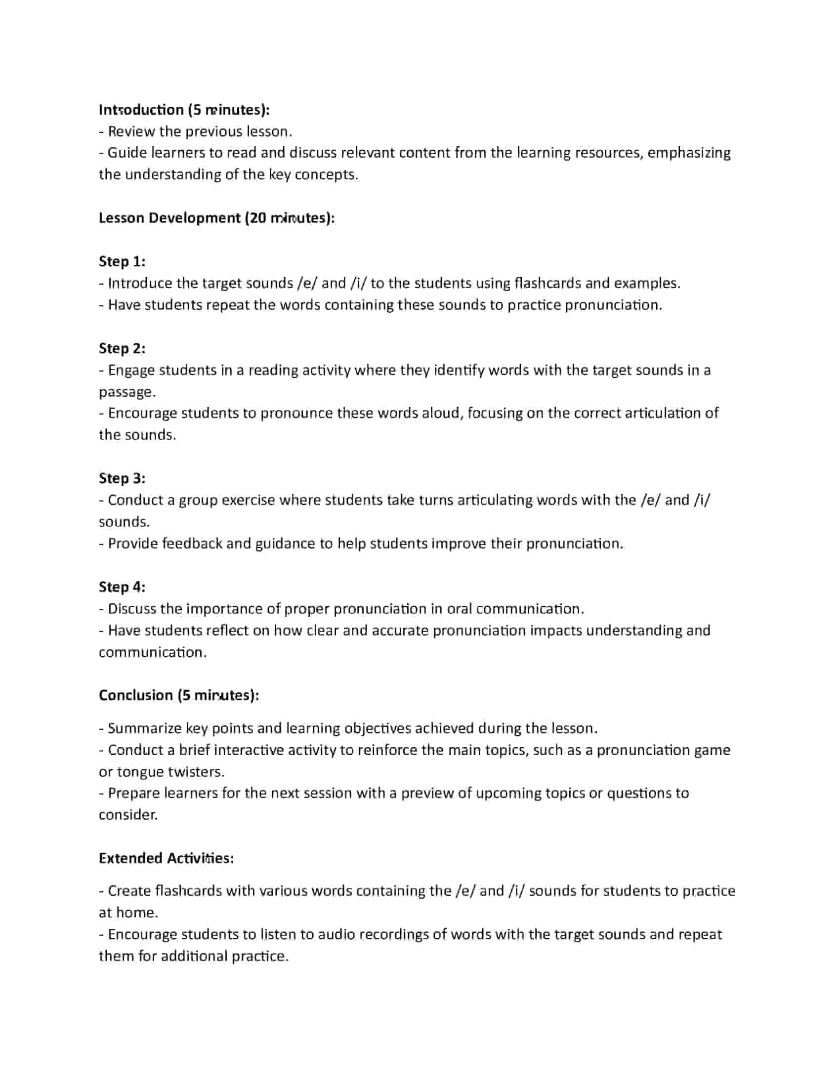 Grade 1 English Lesson Plans for Term 3 - Elimuplex