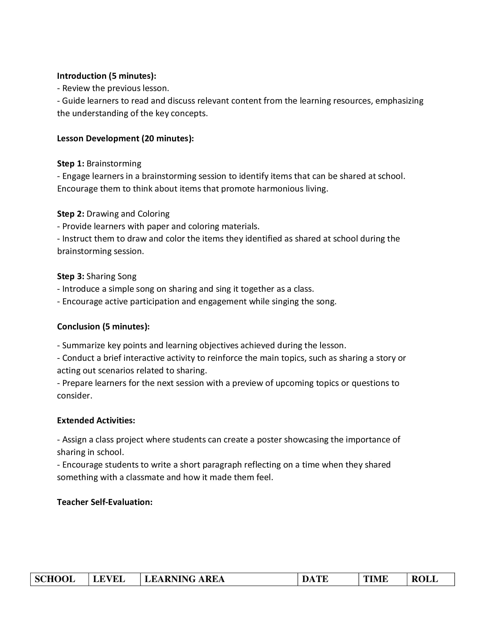 Grade 2 CRE Lesson Plans Term 3 - Elimuplex