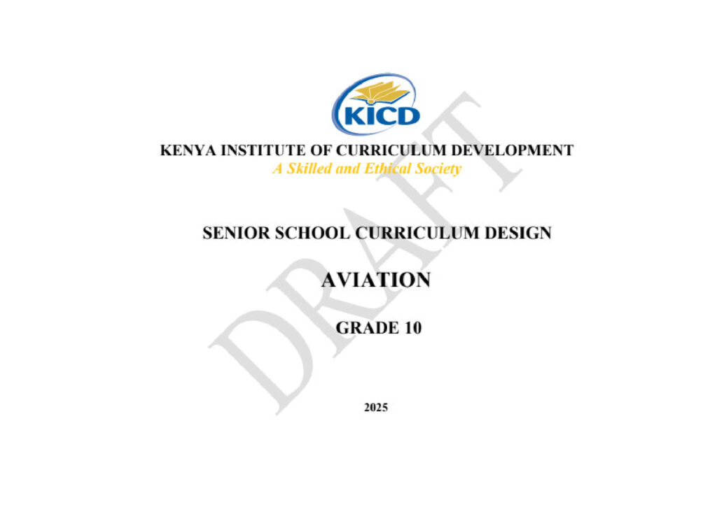 Grade 10 Aviation Curriculum Design - Elimplex