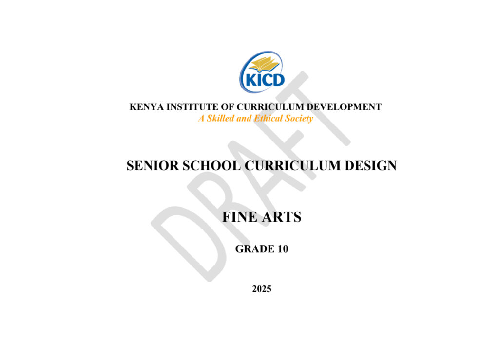 Grade 10 Fine Arts Curriculum Design - Elimplex