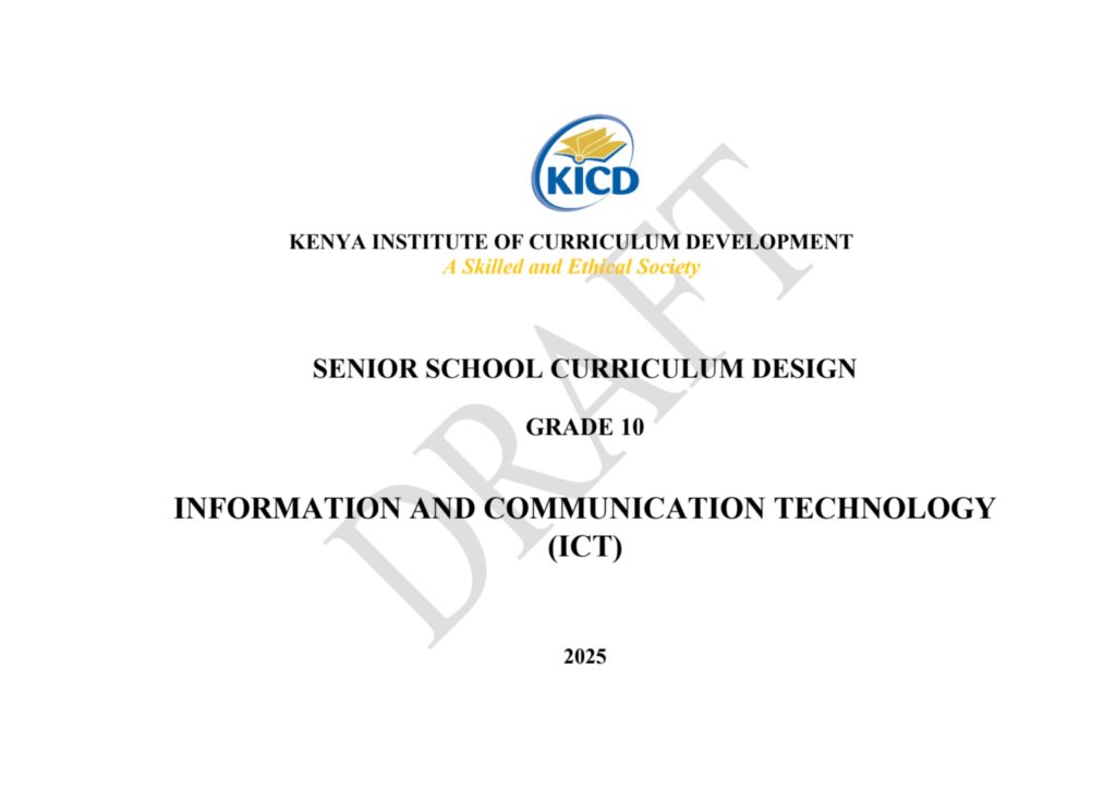 Grade 10 ICT Curriculum Design - Elimplex